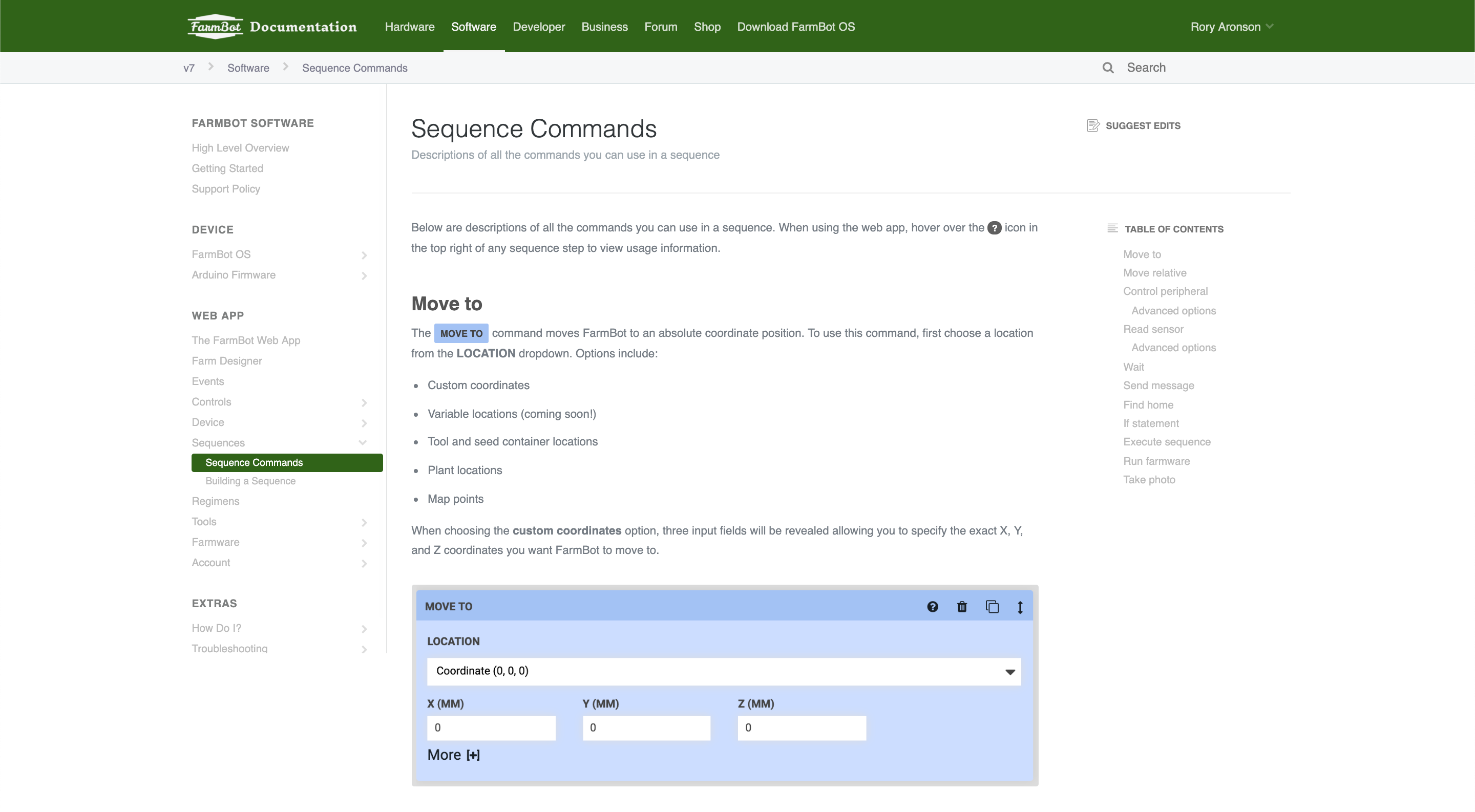 New FarmBot Documentation