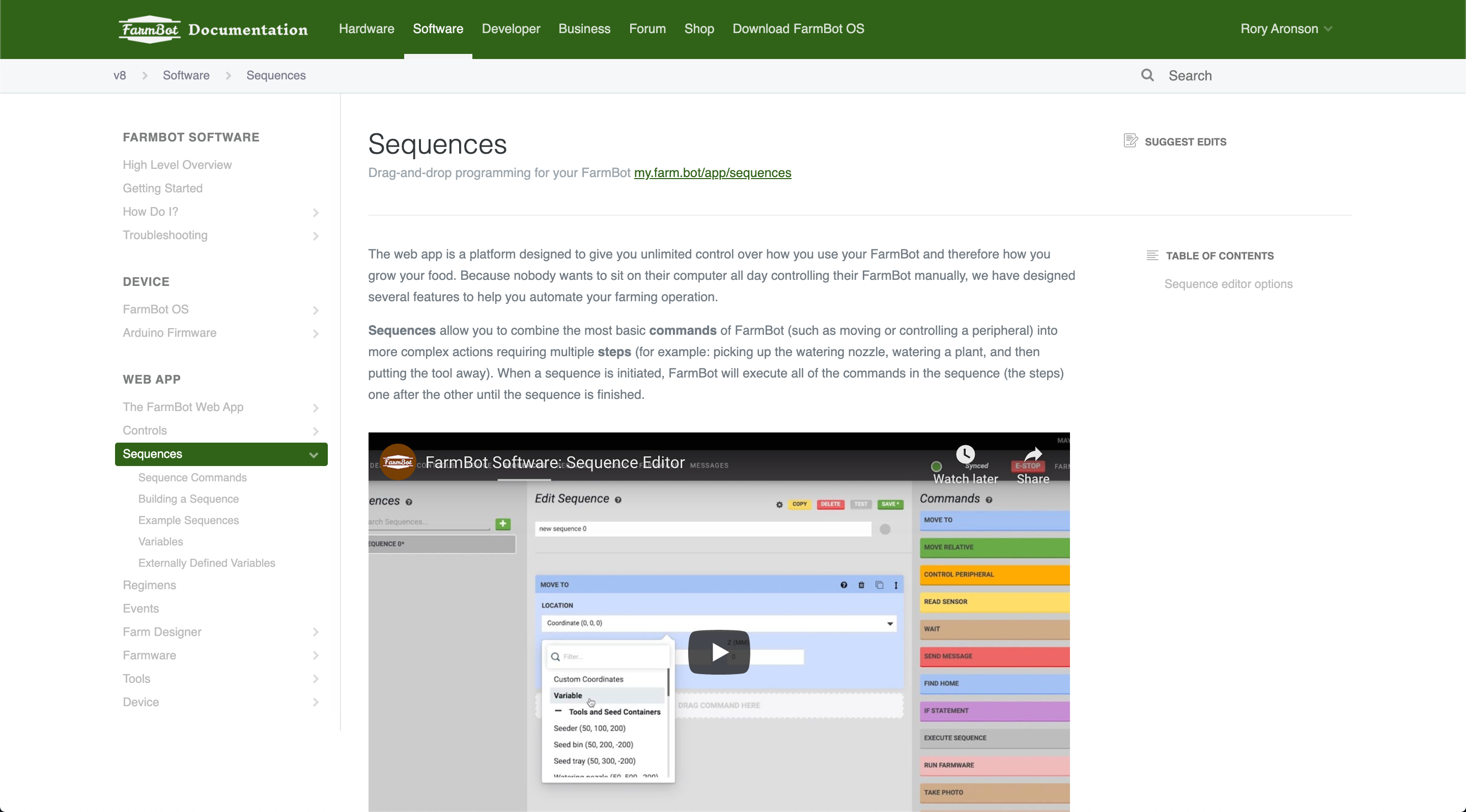v8 Software Documentation — FarmBot