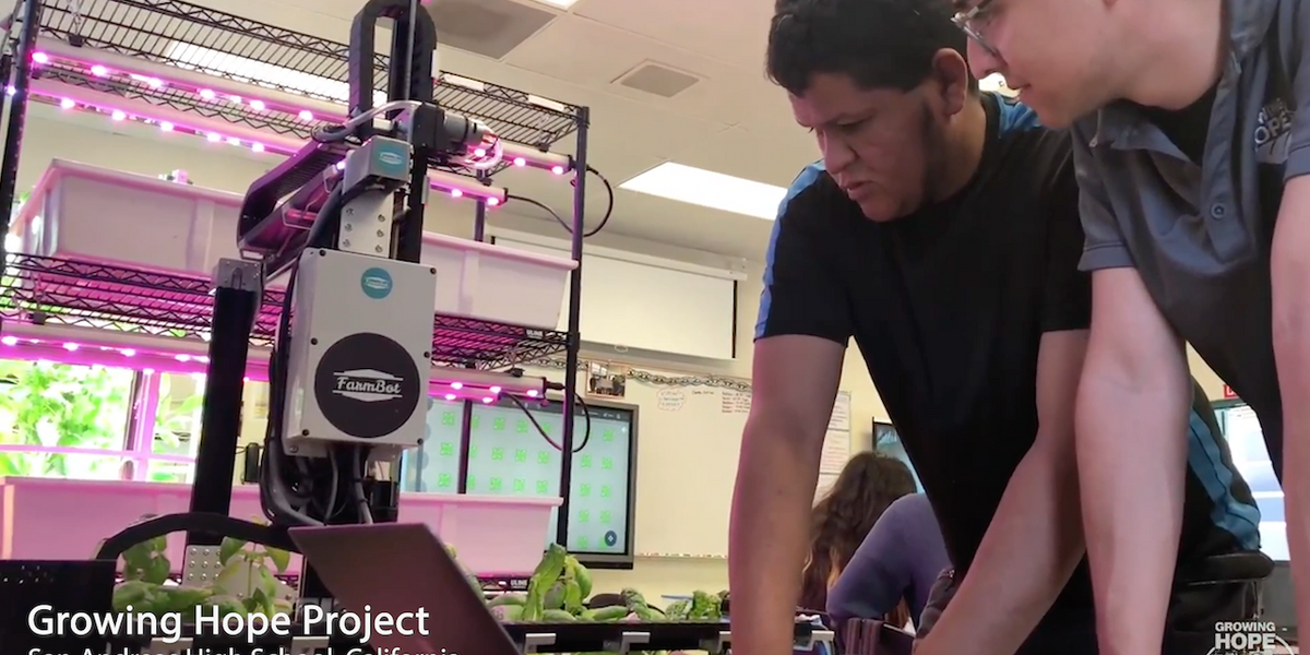 FarmBot in Education - Inspiring the Next Generation of Farmers