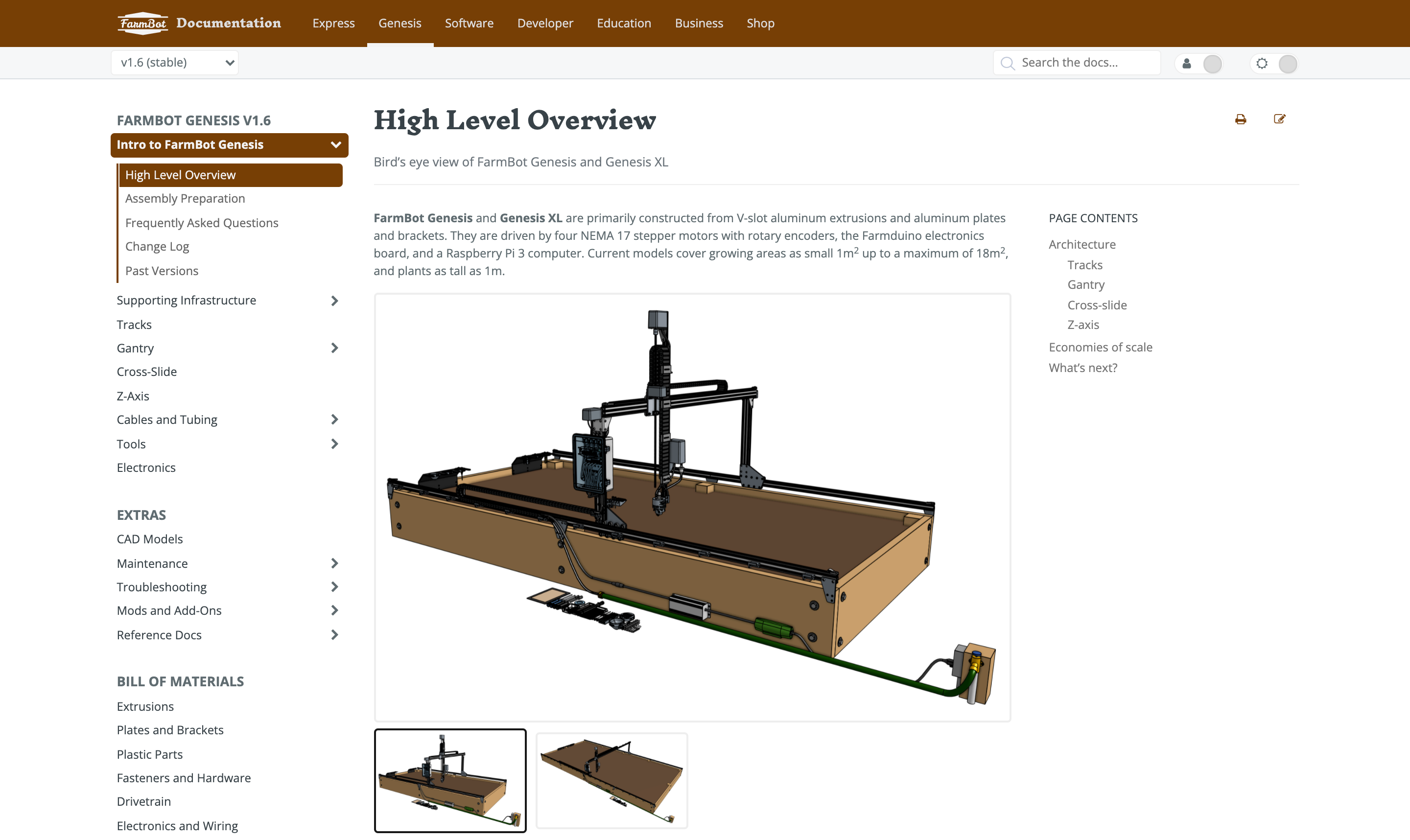 Announcing: Genesis and Genesis XL v1.6 Documentation! — FarmBot