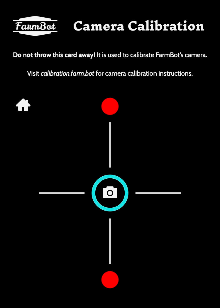 Camera Calibration Card — FarmBot